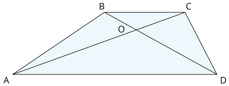 Trijstūru līdzība trapecē — uzdevums. Matemātika (Skola2030), 9. klase.
