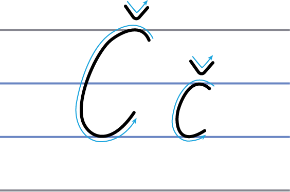Līdzskaņi un burti C, c, Č, č — teorija. Latviešu valoda (Skola2030), 1 ...