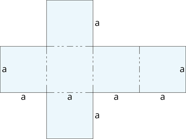 Kuba virsma un izklājums — teorija. Matemātika (Skola2030), 6. klase.