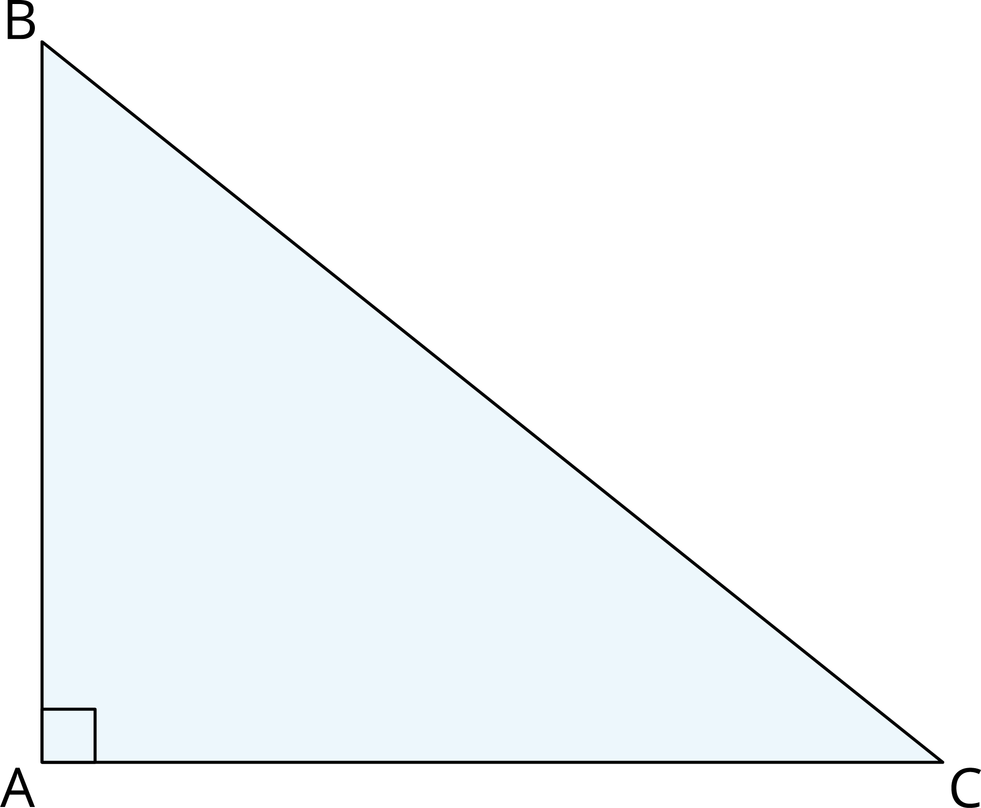 Apgalvojumi par leņķiem taisnleņķa trijstūrī — uzdevums. Matemātika ...