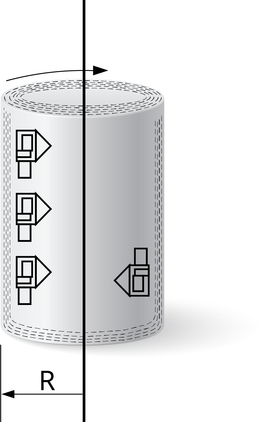 2. daļas 10. uzd. Kuģa leņķiskais ātrums — uzdevums. Eksāmens un monitoringa darbs fizikā, 12 ...